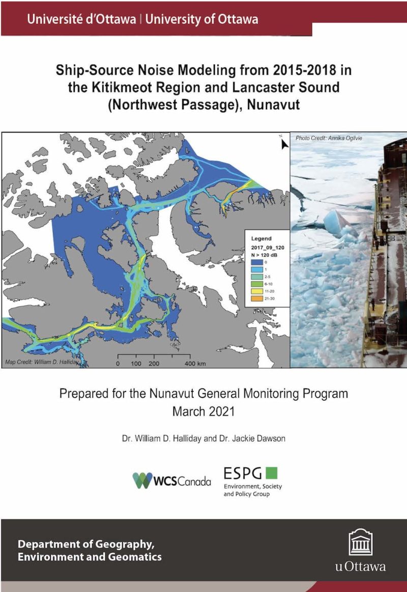 Ship Noise Modeling - Arctic Corridors Research Project